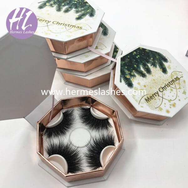 Merry Christmas | 2020 Christmas Eyelash Packaging Case Custom