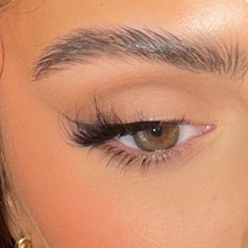 lash trends half lashes