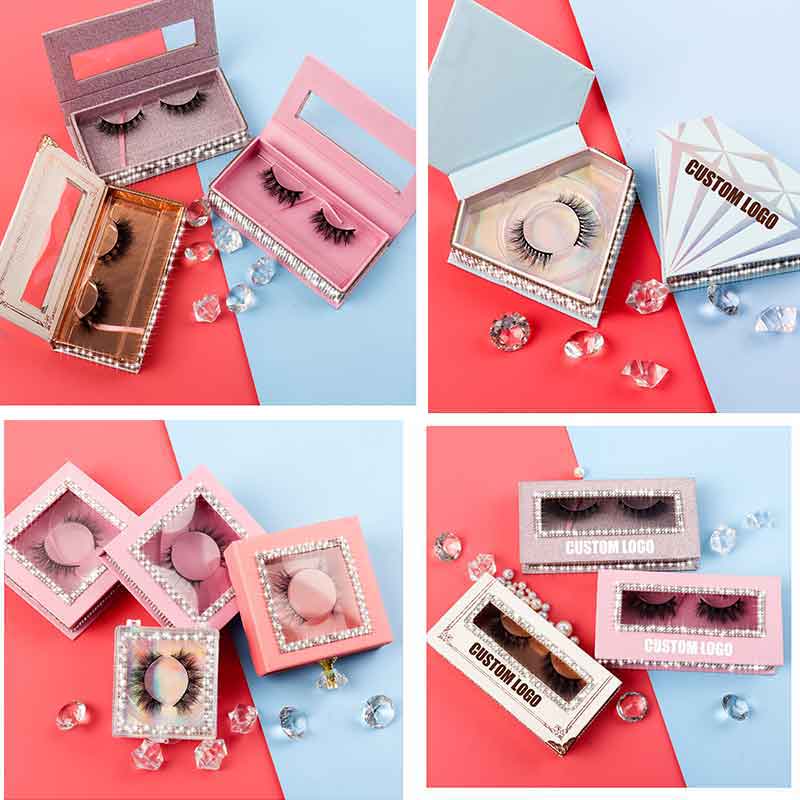 Lash Magnetic Eyelashes Packaging Strip Private Label Package Custom ...