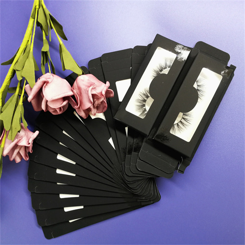Custom paper eyelash Lash packaging box Wholesale Vendor