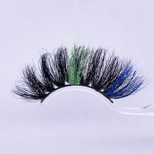 Where To Buy Glitter Colored Mink Eyelashes? - Qingdao Cannes Cosmetics ...